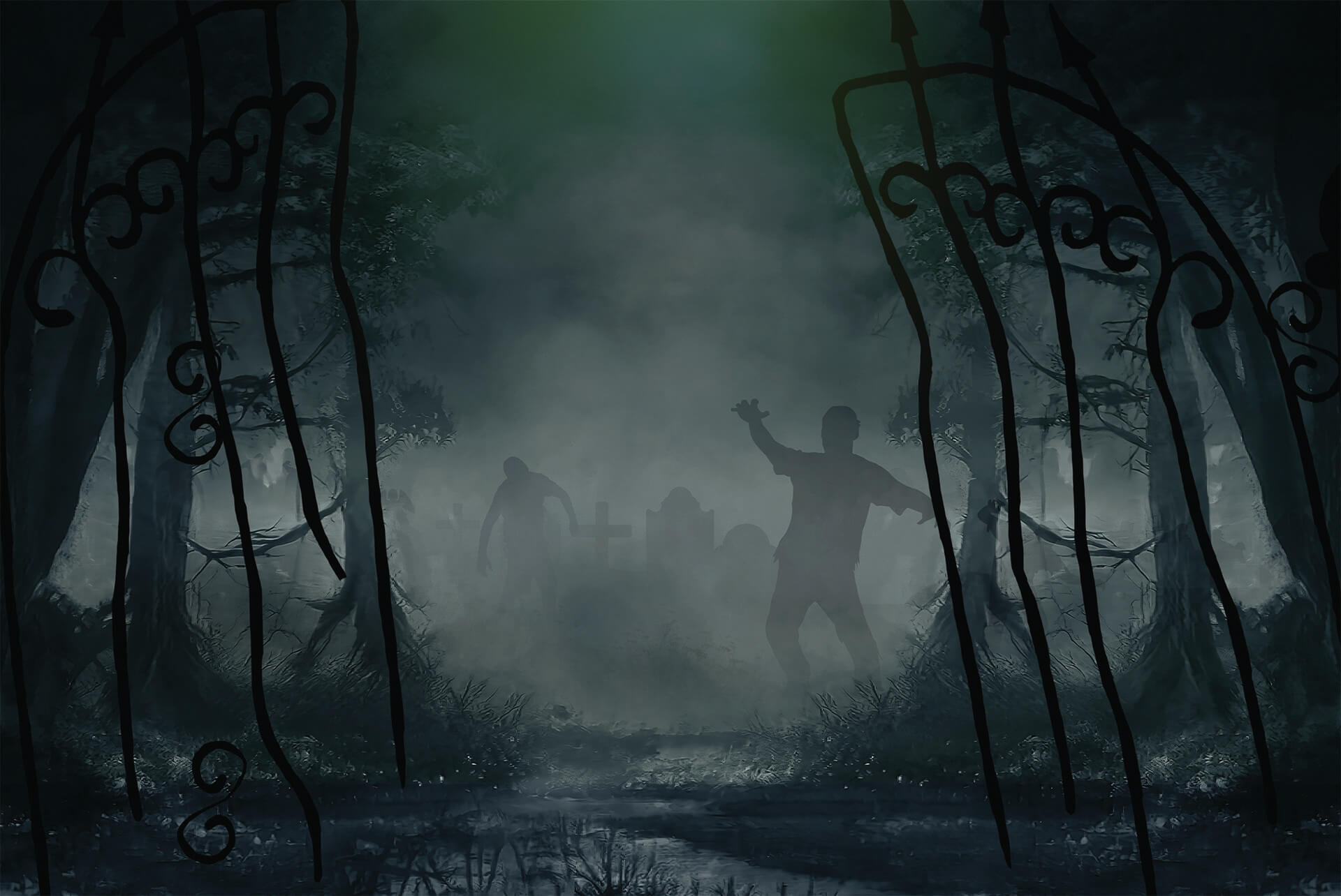 UFO's Mini Golf Haunted Course 2025